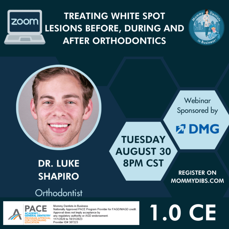 Upcoming Live Webinars | Mommy Dentist in Business (MDIB)